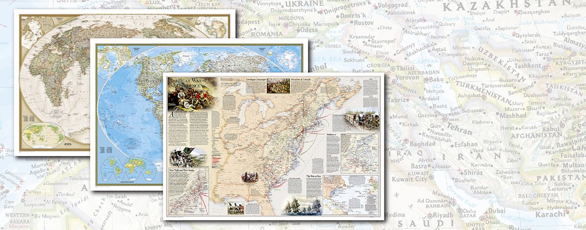 World Maps – Houston Map Company