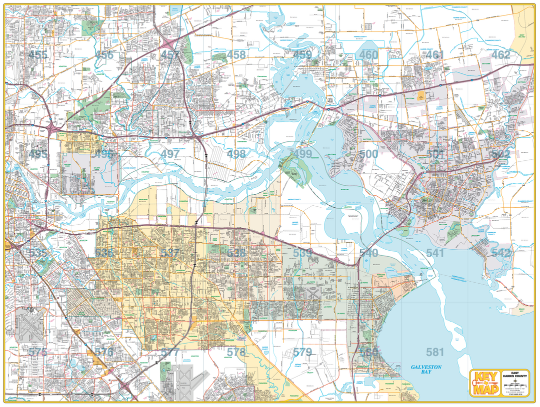 East Harris County – Houston Map Company