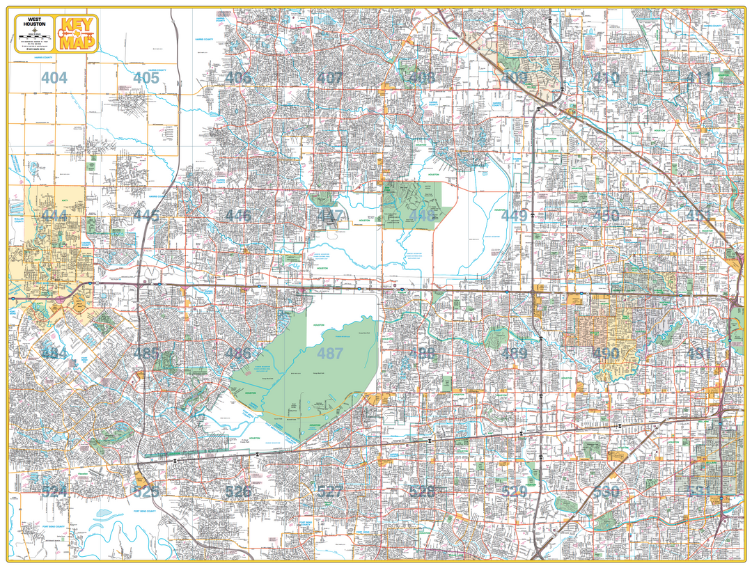 West Houston – Houston Map Company