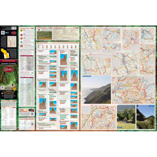 Northern California Folding Map - Butler – Houston Map Company