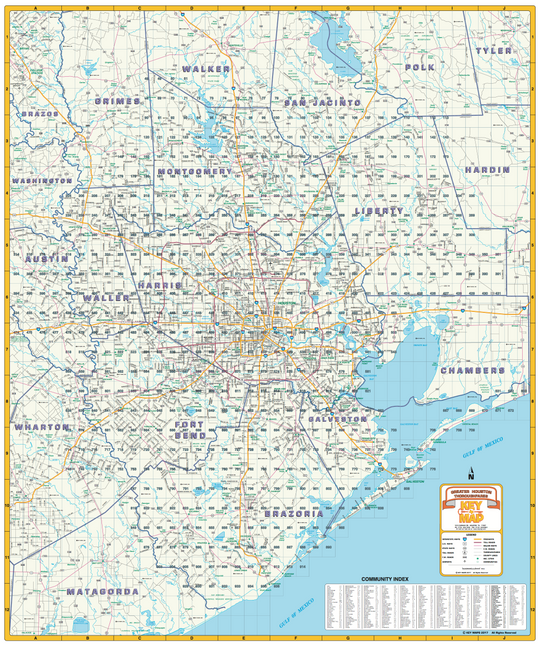Houston Maps – Houston Map Company