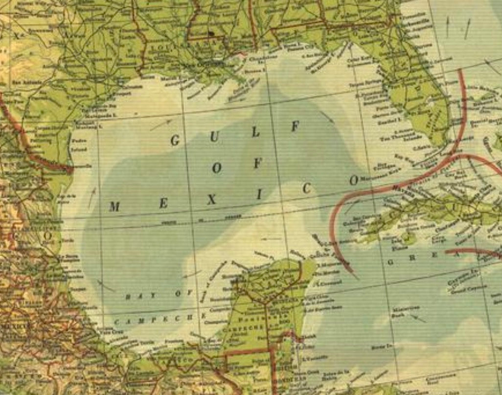 North America - Published 1924 – Houston Map Company