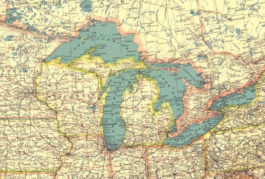 United States of America - Published 1933 – Houston Map Company