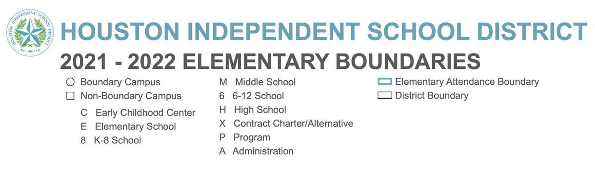 2024 HISD - Houston ISD Wall Map – Houston Map Company