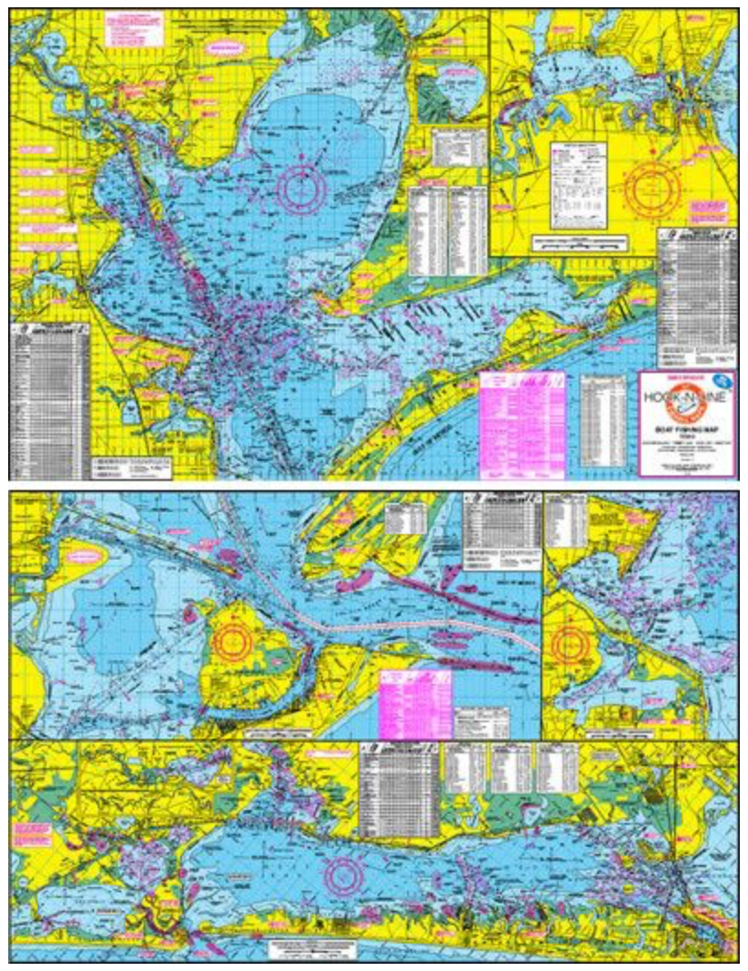 Offshore Fishing Maps Texas