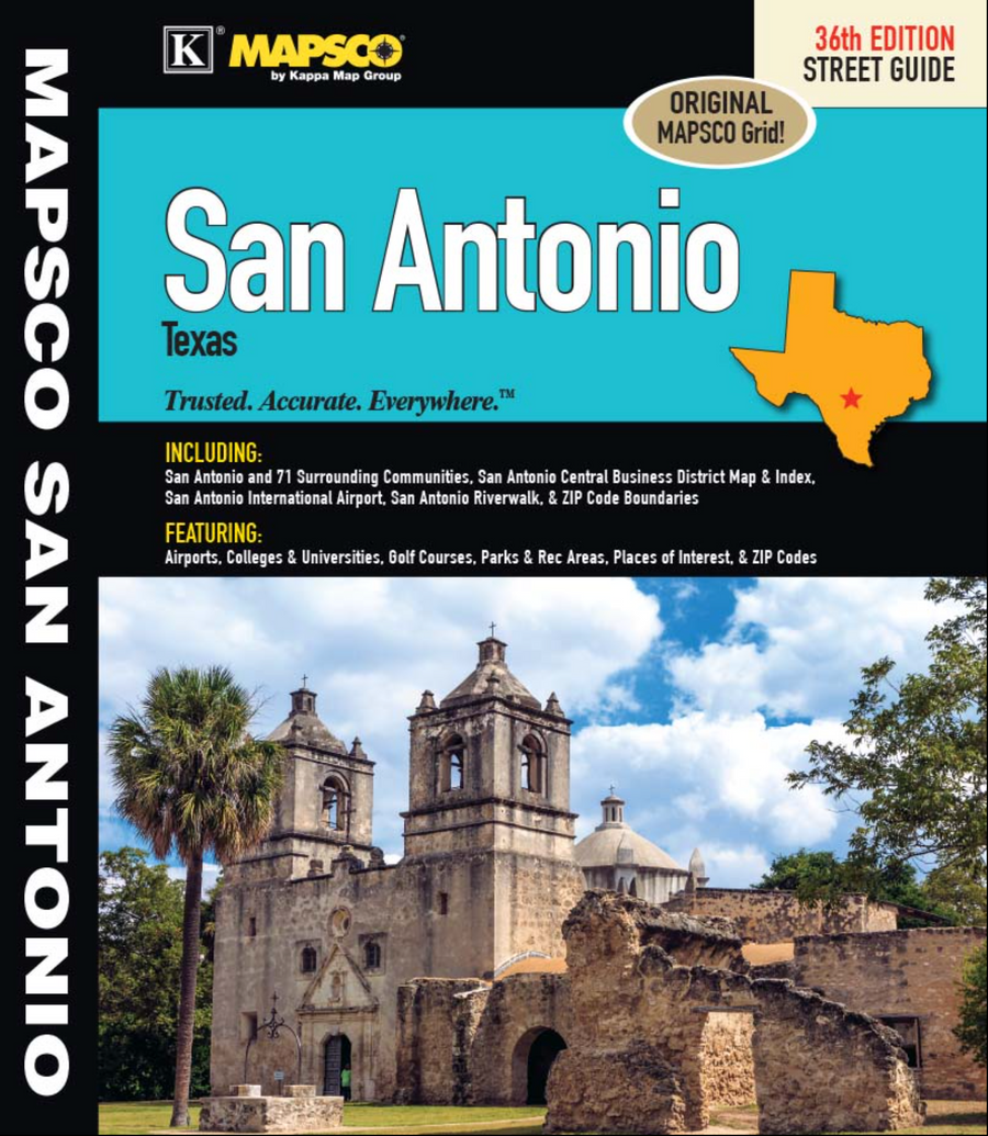 San Antonio Mapsco Atlas – Houston Map Company